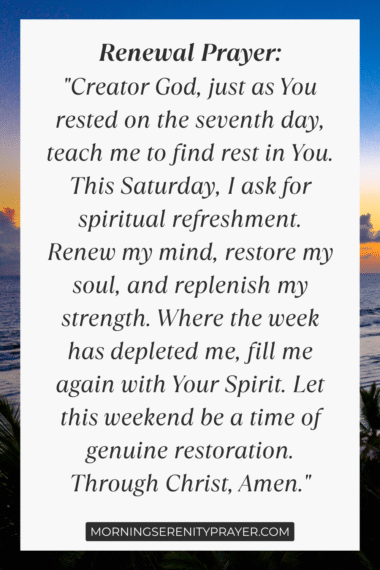 15 Powerful Saturday Morning Prayers And Blessings for Peace